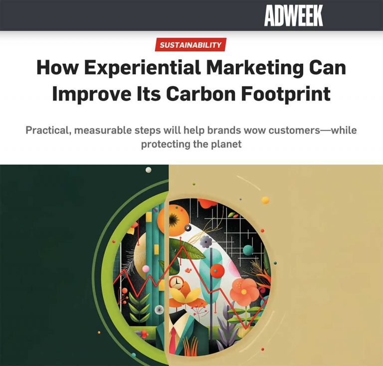 How Experiential Marketing Can Improve Its Carbon Footprint | The Bulb